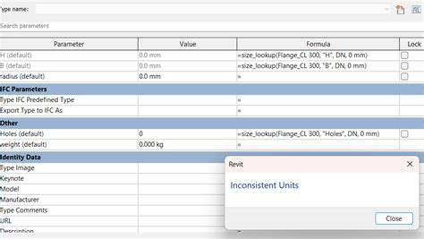 Solved Inconsistent Units When Create Holes For Flange Autodesk