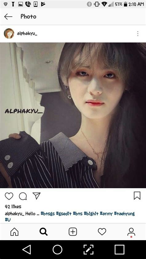 56 Bts V As A Girl And Bts Girl Ideas To Save Today Bts Bts V