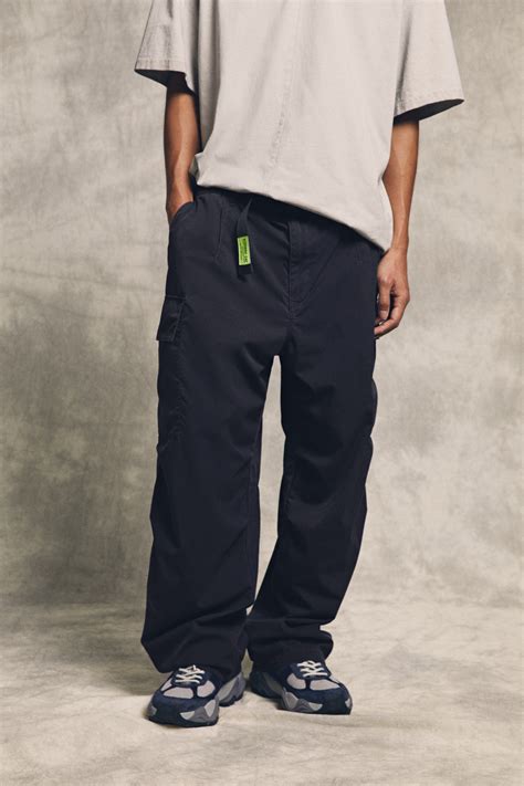 나일론 카고 팬츠 루즈핏 다크 그레이 Men Handm Kr