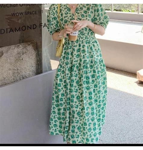 편한원피스 롱 휴양지 룩 캐주얼 패션 원피스 하객 바캉스 여름 빈티지 쉬폰 티몬