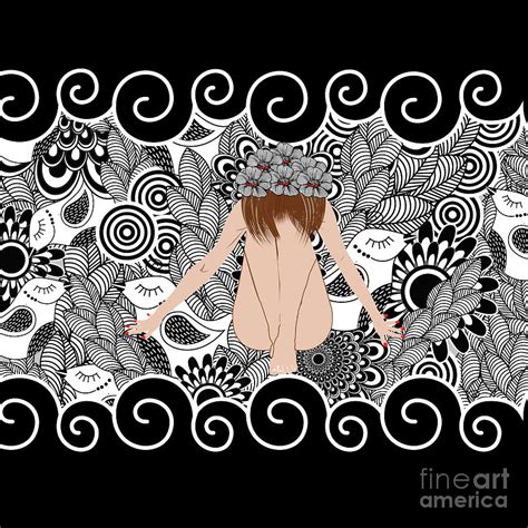 Beautiyful Lady Digital Art By Taslima Akter Fine Art America