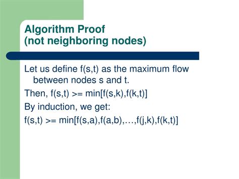 Ppt Gomory Hu Tree For Representation Of Minimum Cuts Powerpoint