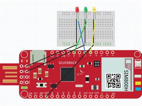 Traffic Light Simulator Using Your Surilli Gsm