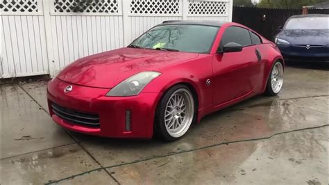 How To Diy Wrap 350z In Candy Apple Red Completed Front Bumper Hood