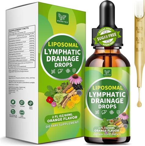 Lymphatic Drainage Drops Supplement For Liposomal Immune