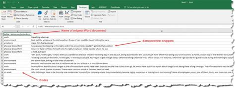 Qualitative Data Analysis With Microsoft Word Comments And Python