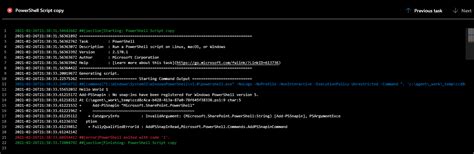 Sharepoint Run Powershell From Azure Devops Stack Overflow