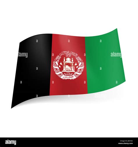 Black Red And Green Flag
