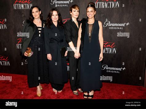 Los Angeles Ca 24th Apr 2023 Carla Gallo Elizabeth Reaser Sarah