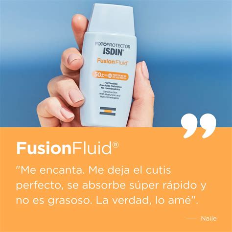 Fusion Fluid Fotoprotector Spf 50 Isdin Beauty Essentials Honduras