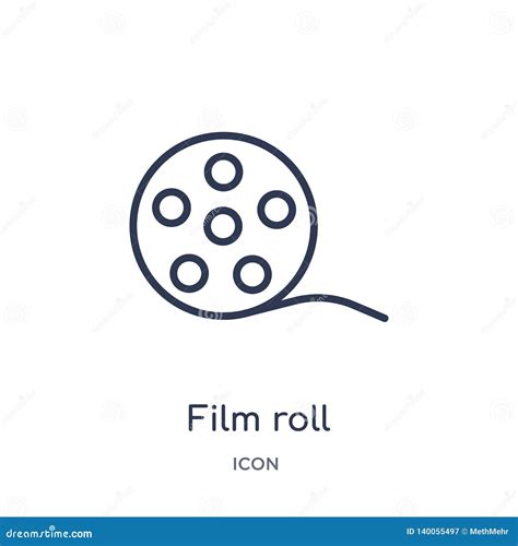 Linear Film Viewer Icon From Cinema Outline Collection Thin Line Film Viewer Vector Isolated On