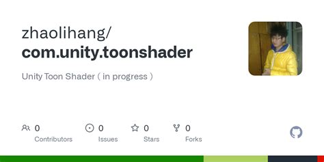 GitHub Zhaolihang Unity Toonshader Unity Toon Shader In Progress