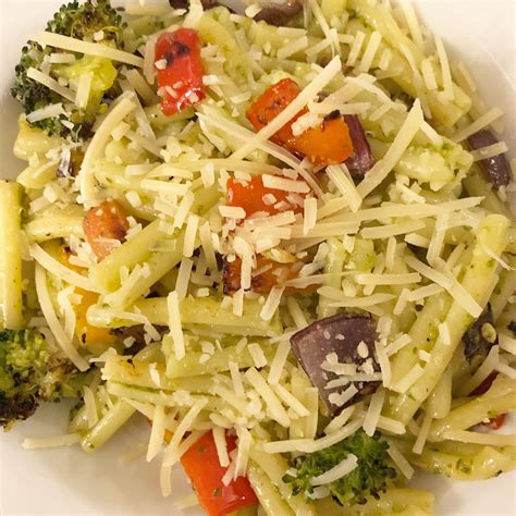 Roasted Veggie Pesto Pasta Common Hours
