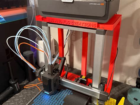 Support Ace Pour Anycubic Kobra 3 Par Ebb And Flo Creations Makerworld