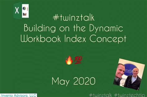 Video Don Tomoff Mba On Linkedin Excel Twinztalk Twinztechtip