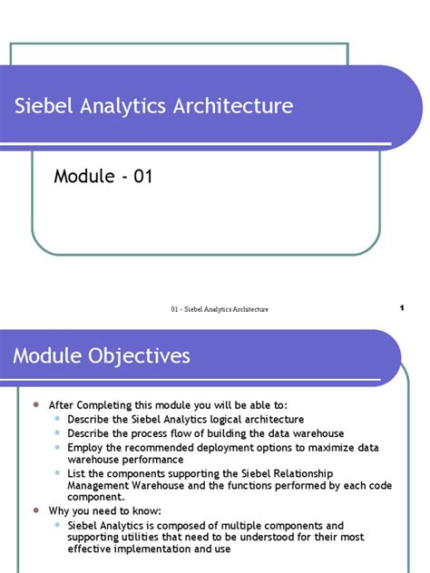01 siebel analytics architecture descargar gratis pdf databases