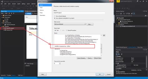 Ssrs Tutorial Part 5 Configuring Parameterfilter In Ssrs Reporting Services Jan Zedníček