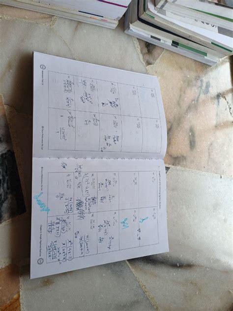 Math Assessment Book Hobbies And Toys Books And Magazines Assessment