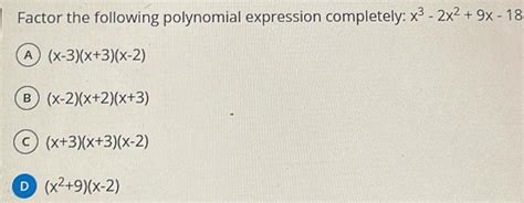 [answered] Factor The Following Polynomial Expression Completely X3 2x Kunduz