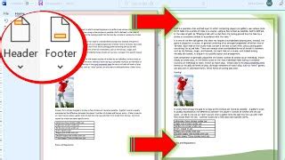 Customizing Headers And Footers In Microsoft Word Doovi
