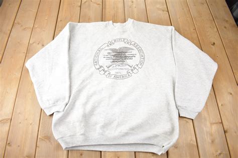 Vintage 1990s National Rifle Association Of America Nra Crewneck