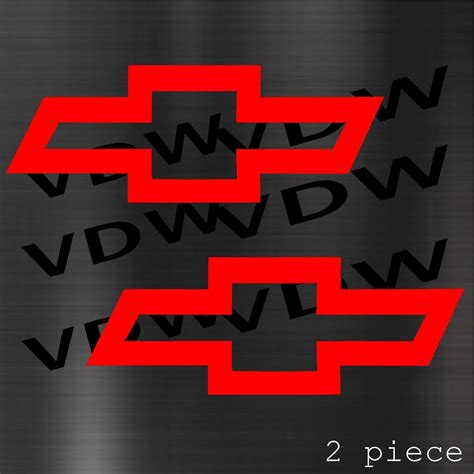 Chevy Bowtie Logo Decals Chevy Bowtie Decal Sticker A1 Decals