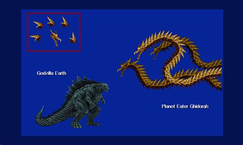 Godzilla Anime Trilogy Sprite 2 2 By Kmikej On Deviantart