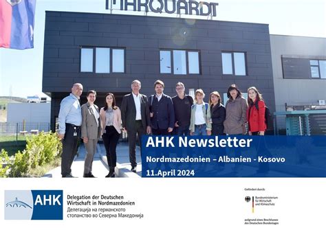 📢📢 Читајте го денешниот Newsletter на Ahk Nordmazedonien I АХК Северна Македонија и информирајте