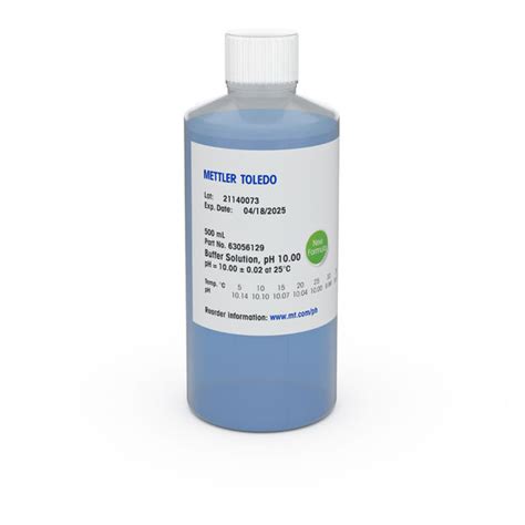 Ph Buffer 1000 500ml Overview Mettler Toledo