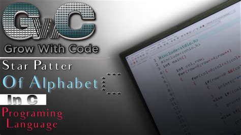 Star Pattern In C Programming Language Alphabet C Star Pattern
