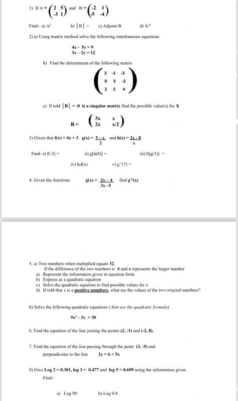 solved if a [2 5] [ 3 1] ﻿and b [ 2 1] [ 5 4] find