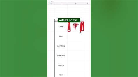 how to create flags of any country in excel exceltech exceltips youtube