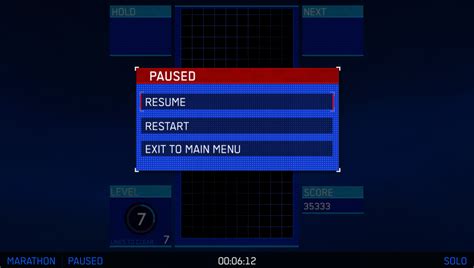 Tetris Ultimate Game UI Database Tetris Ultimate Game UI Database