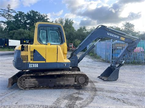 Volvo Ec55b Digger 2012 Rtd Item Location Husseys Exeter Devon Ex4