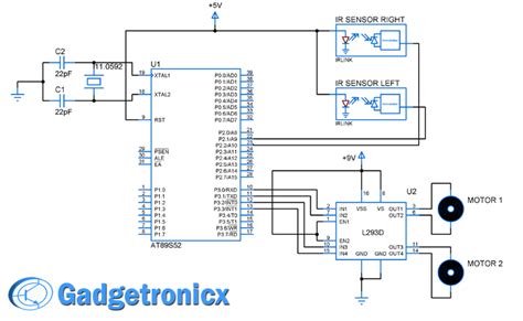 Line Follower Robot Lfr Using 8051 Microcontroller Consbedded