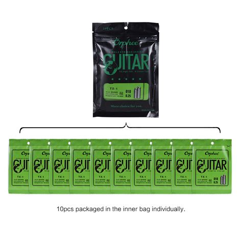 Orphee String For Acoustic Folk Guitar 1st E String Ubuy India