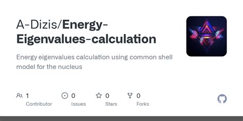 Github A Dizis Energy Eigenvalues Calculation Energy Eigenvalues Calculation Using Common
