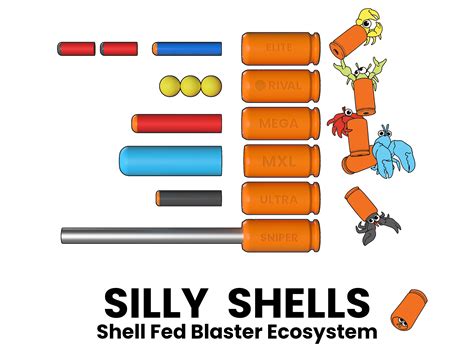 Battle Axe Shell Ejecting Nerf Shotgun 3d Printed Nerf Blaster By Sillybutts Download Free