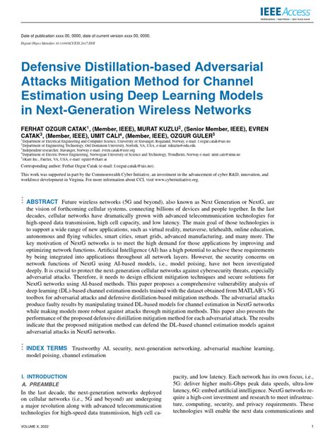 Defensive Distillation Based Adversarial Attacks M Pdf Mimo Artificial Neural Network