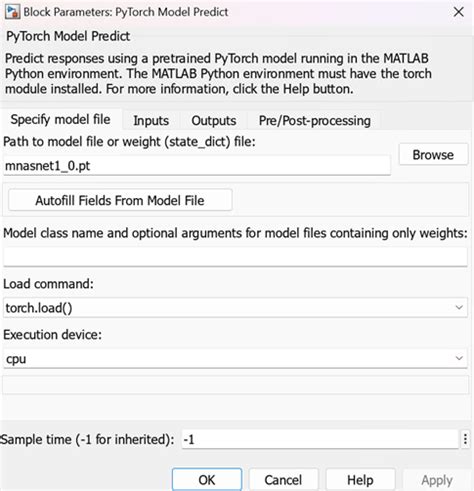 Classify Images Using Pytorch Model Predict Block Matlab And Simulink