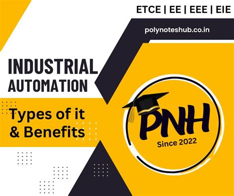 Industrial Automation Types Benefits Poly Notes Hub