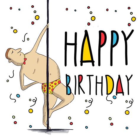 Pole Dance Happy Birthday Themedancing Boomf