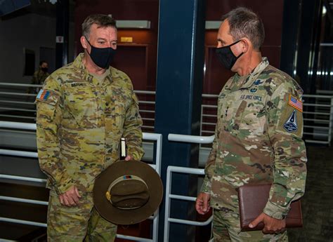 Usspacecom Hosts Australian Chief Of Joint Operations United States