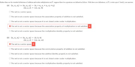 solved rather than use the standard definitions of addition