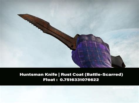 Huntsman Knife Rust Coat Bs Csgo Skins Knives Video Gaming Gaming Accessories In Game