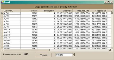 Vbnet Статьи Использование True Dbgrid при создании приложений для управления базами данных
