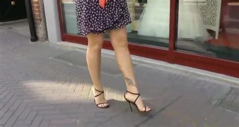 Window Shopping In Italian High Heel Sandals SunPorno Com