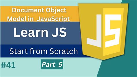 Javascript Addeventlistener Method Tutorial Document Object Model In Javascript Dom