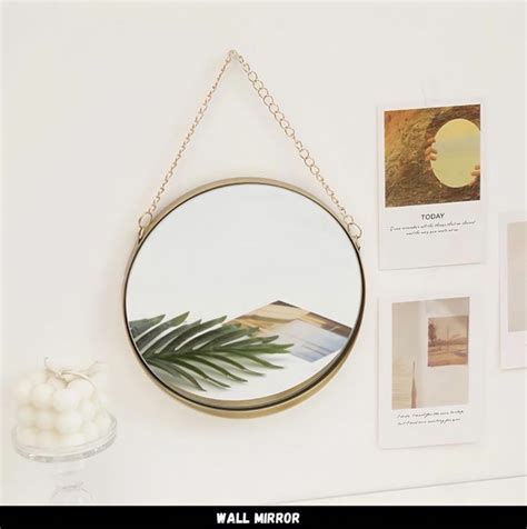 กระจกแขวนผนัง มินิมอล น่ารัก Line Shopping