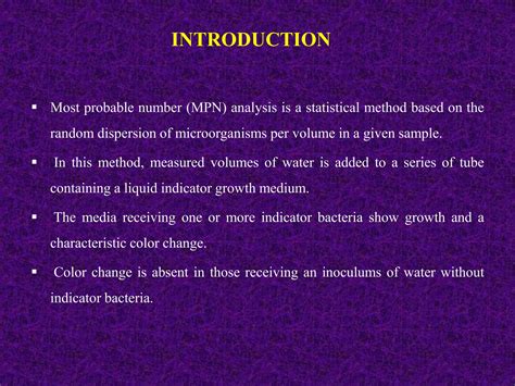 Detection And Enumeration Of Coliforms In Ganga Water Pptx